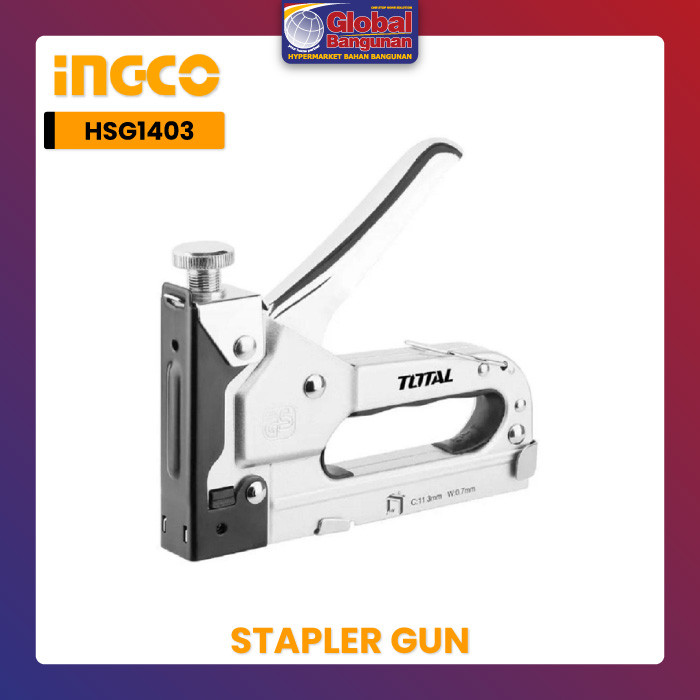 HSG1403 STAPLER GUN HD - INGCO - globalbangunan Store